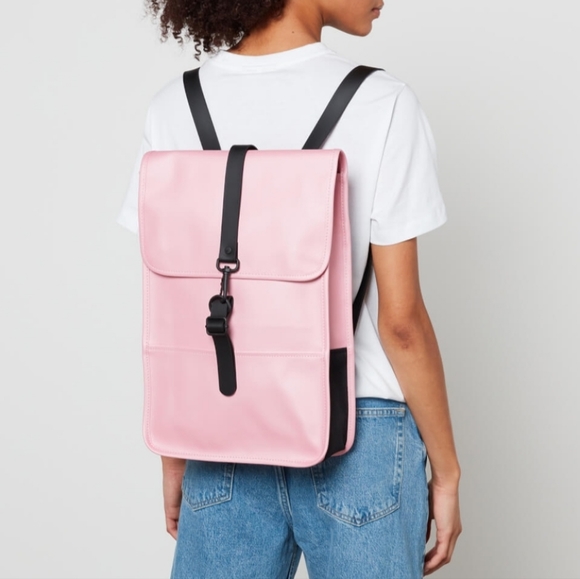 Rains | Bags | Rains Pink Sky Backpack Mini Nwt | Poshmark